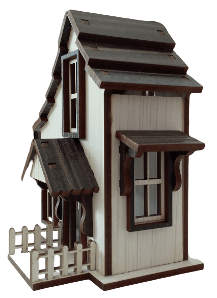 CASINHA MDF MARROM 5 - CASA DA MADEIRA