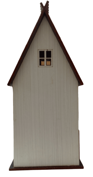 CASINHA MDF MARROM 6 - CASA DA MADEIRA