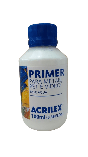 PRIMER PARA METAIS PET E VIDRO ACRILEX - CASA DA MADEIRA